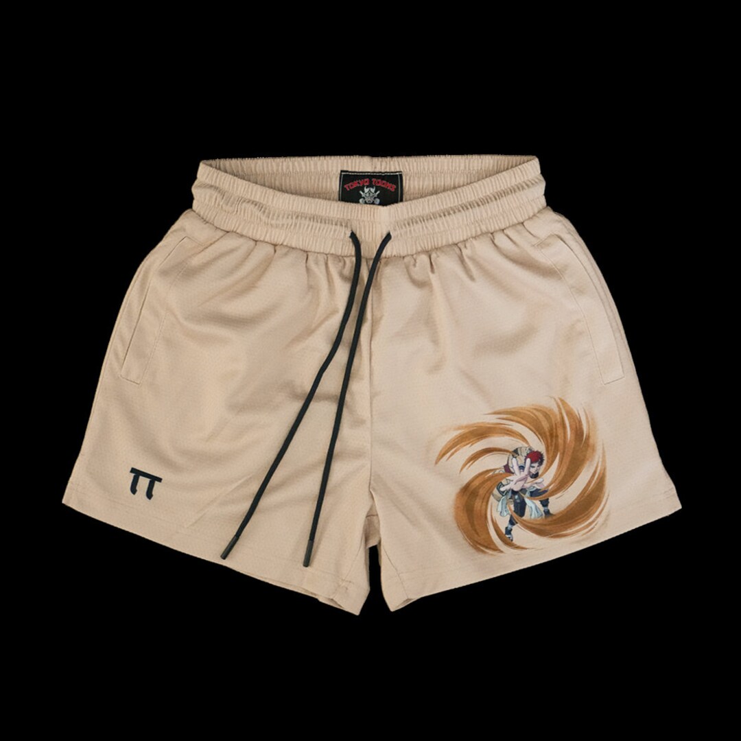Gaara Shorts Muay Thai Style Anime Shorts Naruto - Etsy