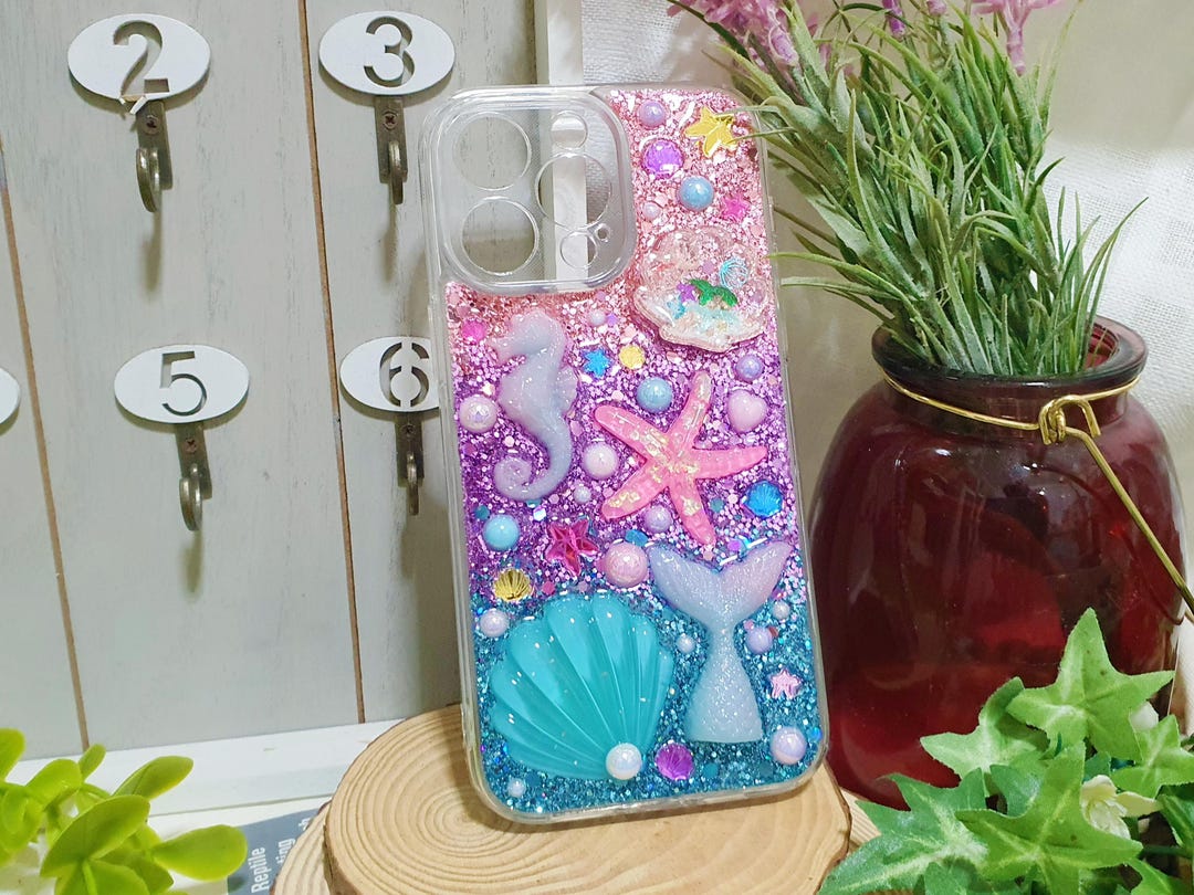 Mermaid Theme Phone Case, Ocean Theme Phone Case for iPhone and Samsung ...