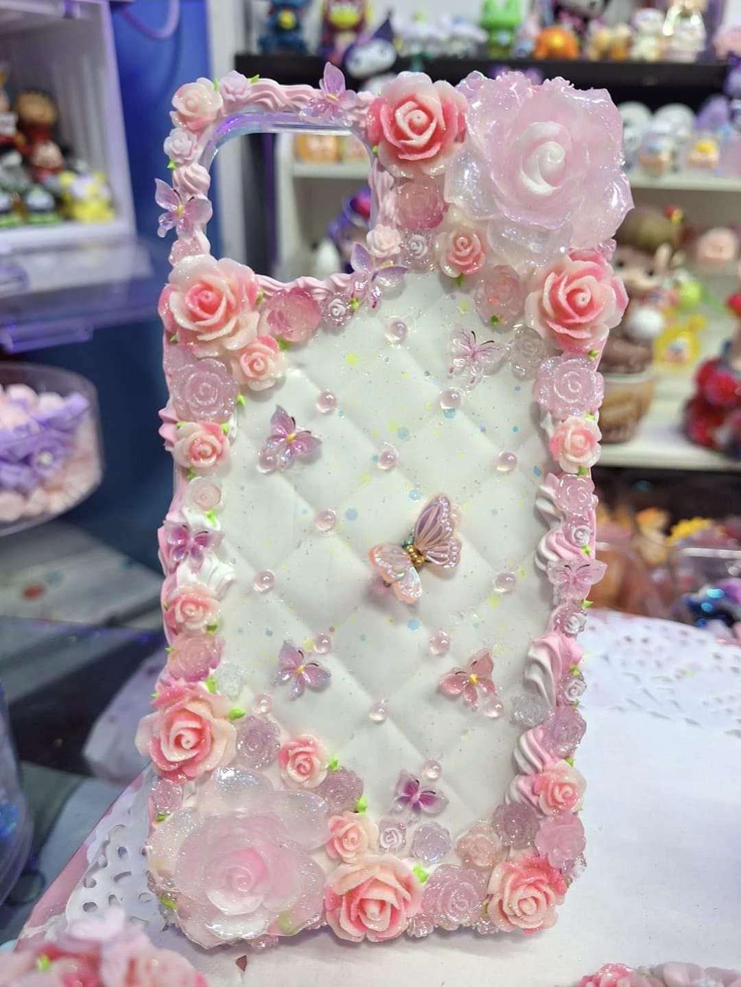 Luxury Decoden Rococo Style Flowers Phone Case for iPhone and Samsung ...
