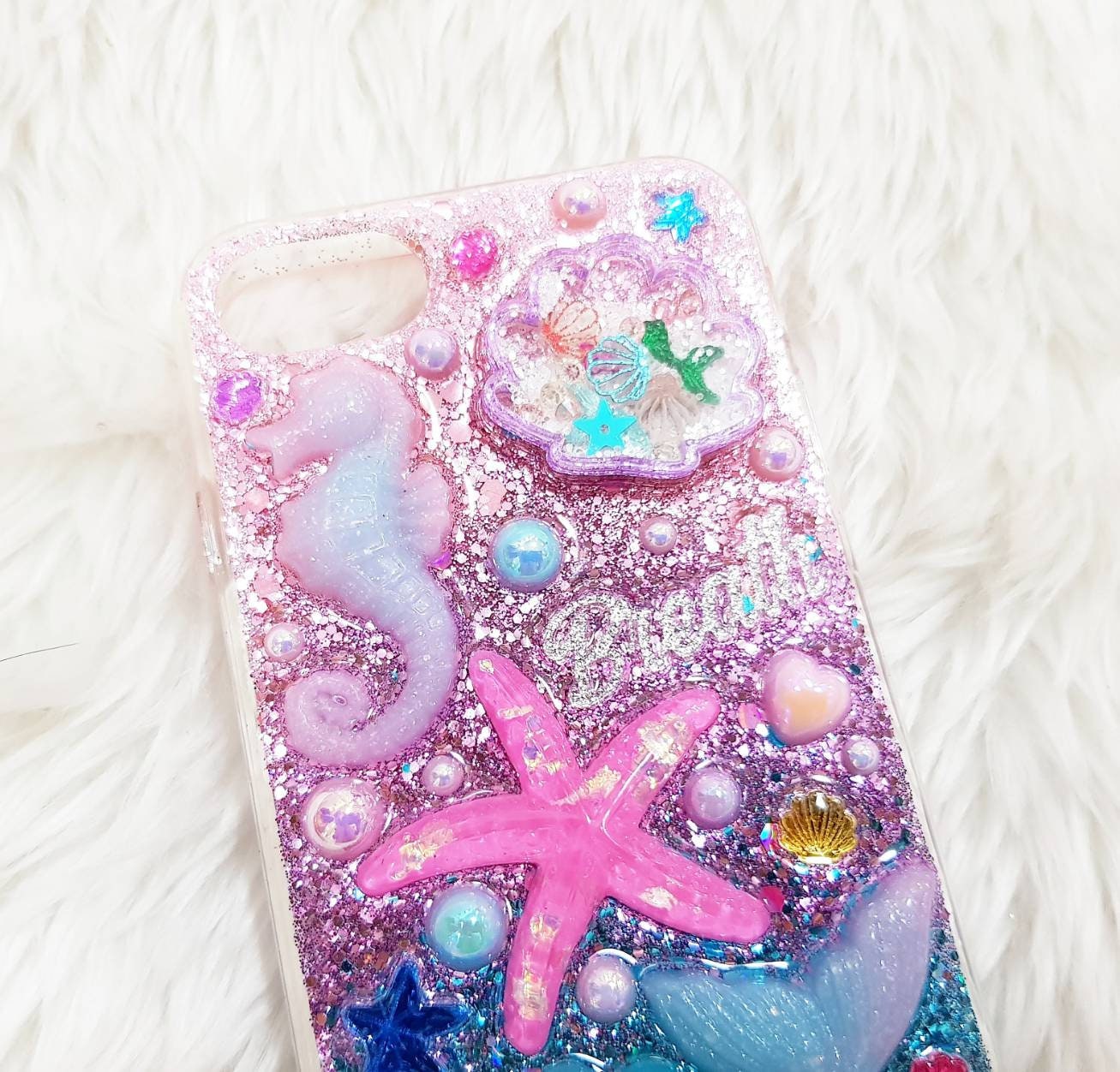 Mermaid Theme Phone Case, Ocean Theme Phone Case for iPhone and Samsung ...