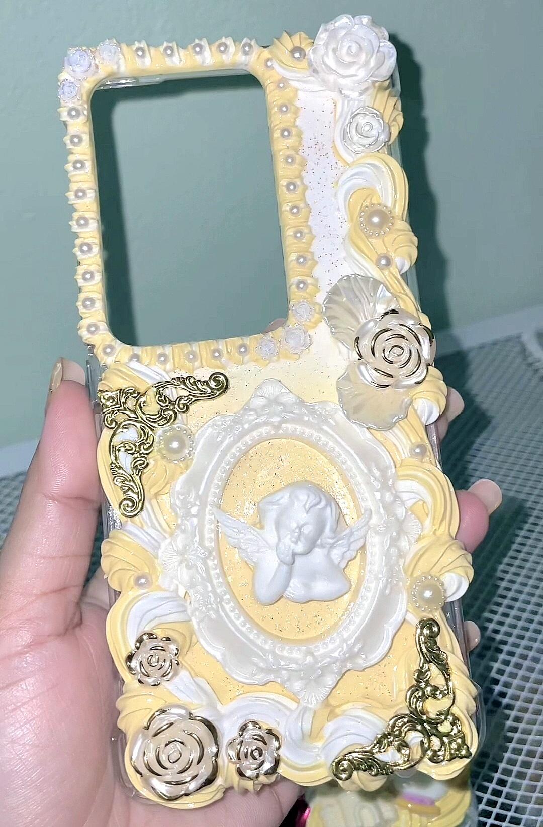Luxury Decoden Rococo Baroque Style Phone Case | Decoden Case for ...
