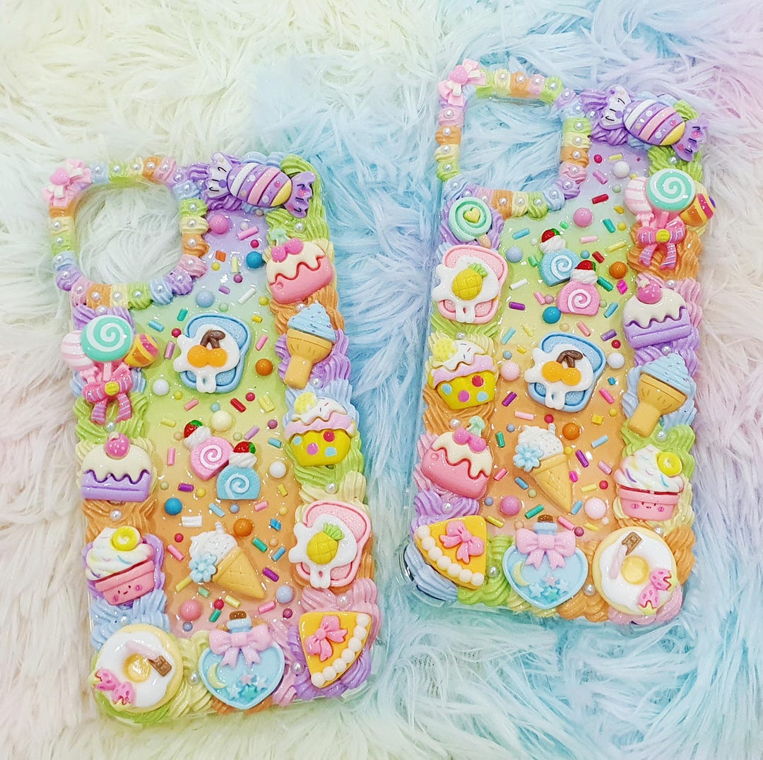 Rainbow Dessert Case | Sweets Case | Decoden Case for iPhone and ...