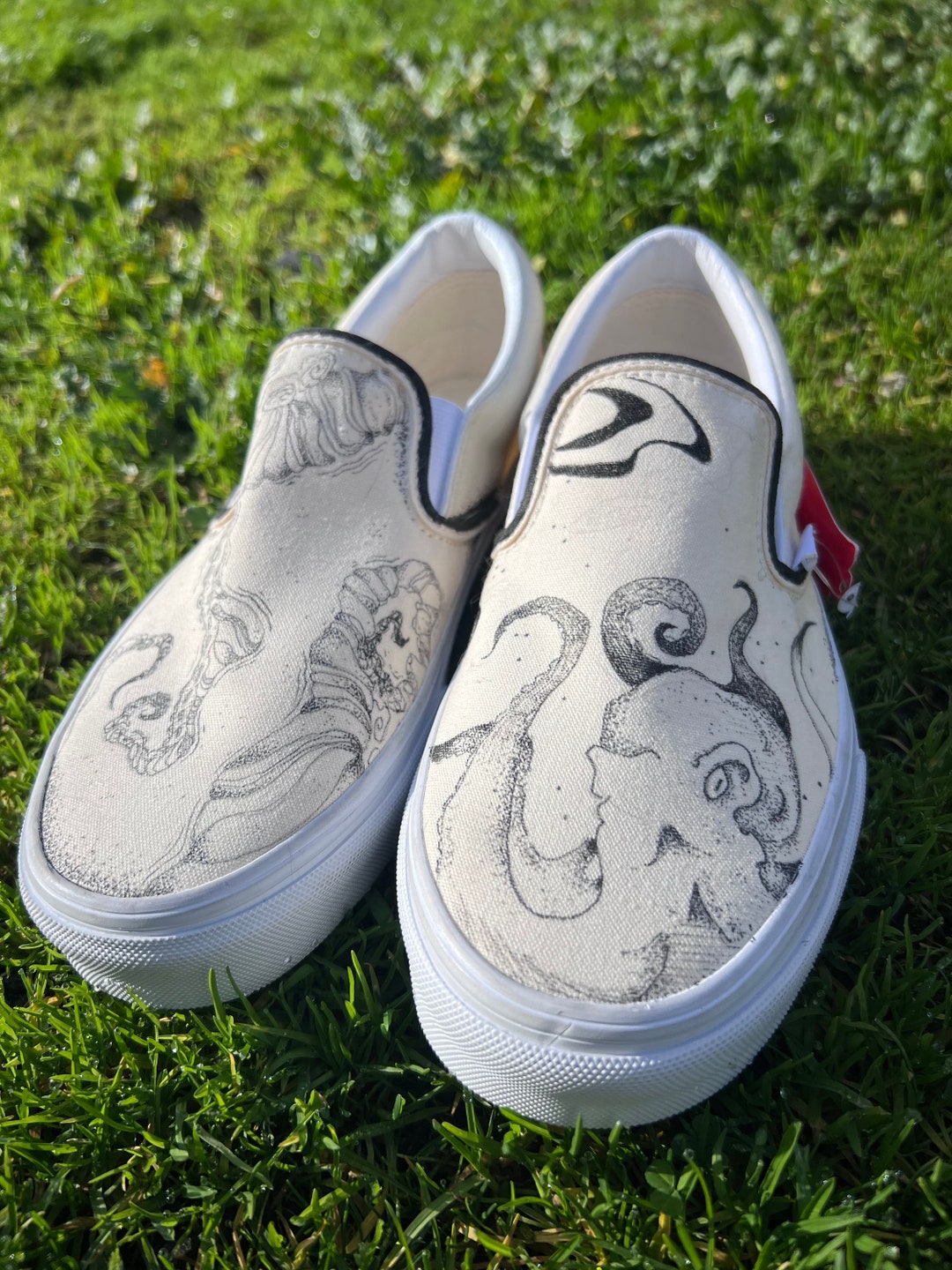 Custom Octopus Ink Vans! - Etsy