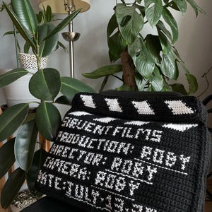 Crochet Film Clapperboard Pattern, Intermediate Level (PDF Pattern) - Etsy