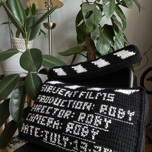 Crochet Film Clapperboard Pattern, Intermediate Level (PDF Pattern) - Etsy