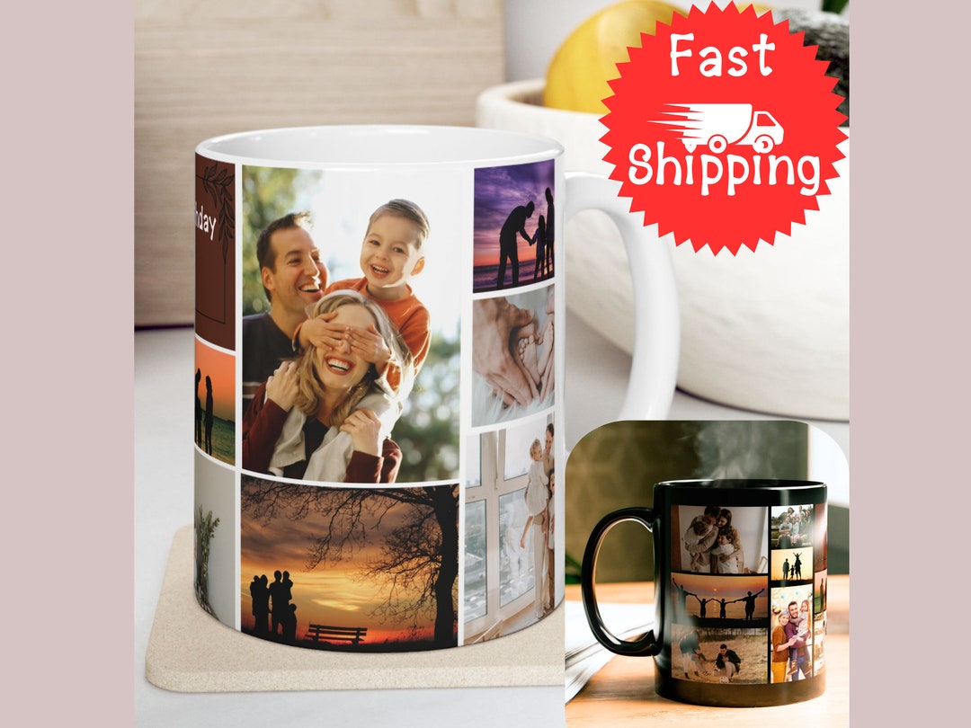Custom Mug With Family Photos | Perfect Gift for Father, Mother ...