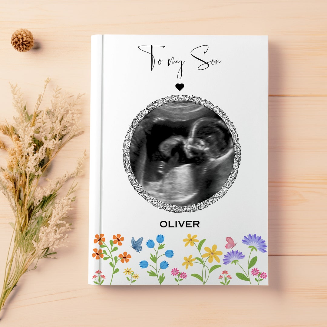 Letter to My Son Pregnancy Journal Custom Expecting Mom - Etsy UK