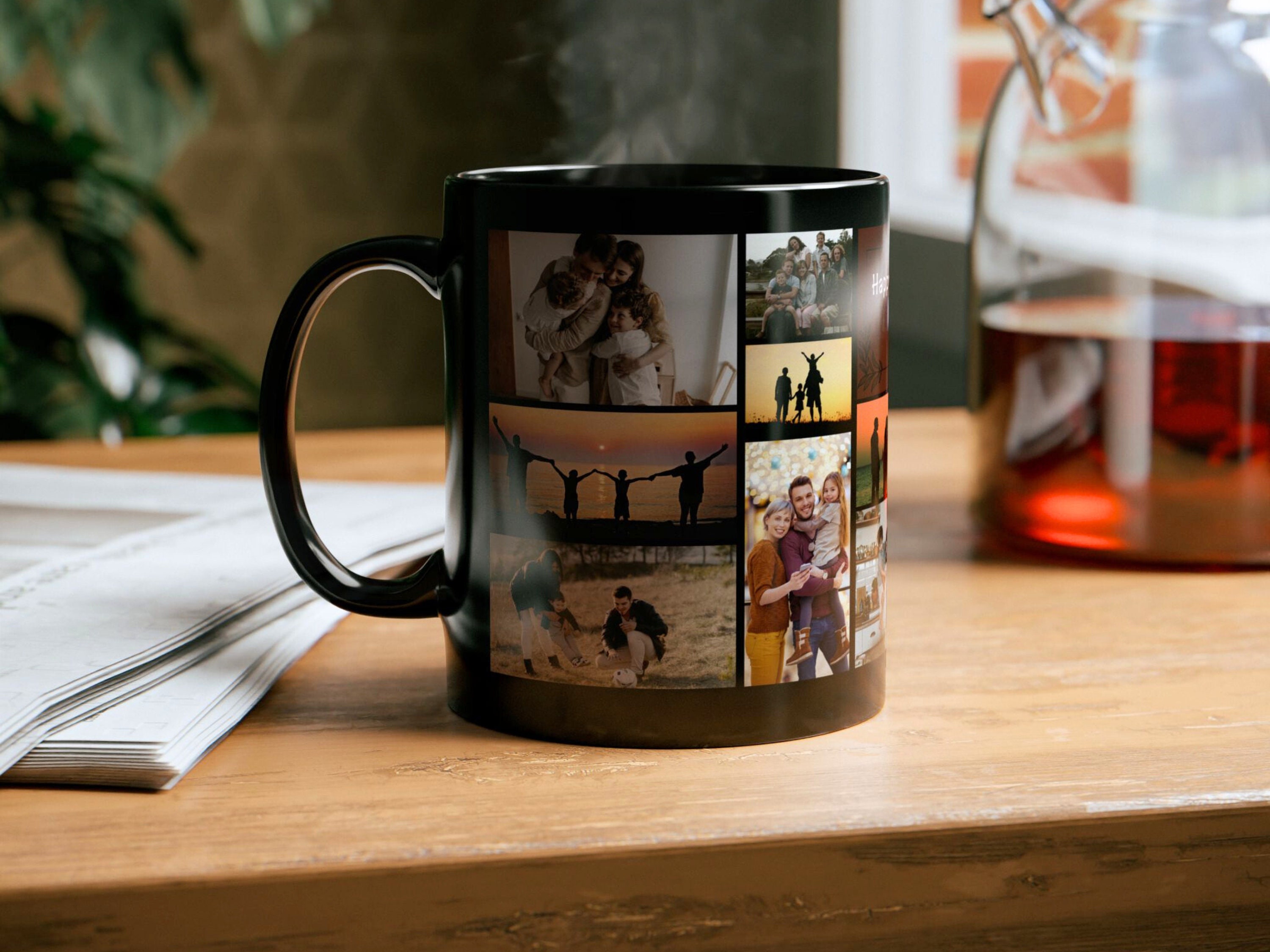 Custom Mug With Family Photos Perfect Gift for Father, Mother, Children ...