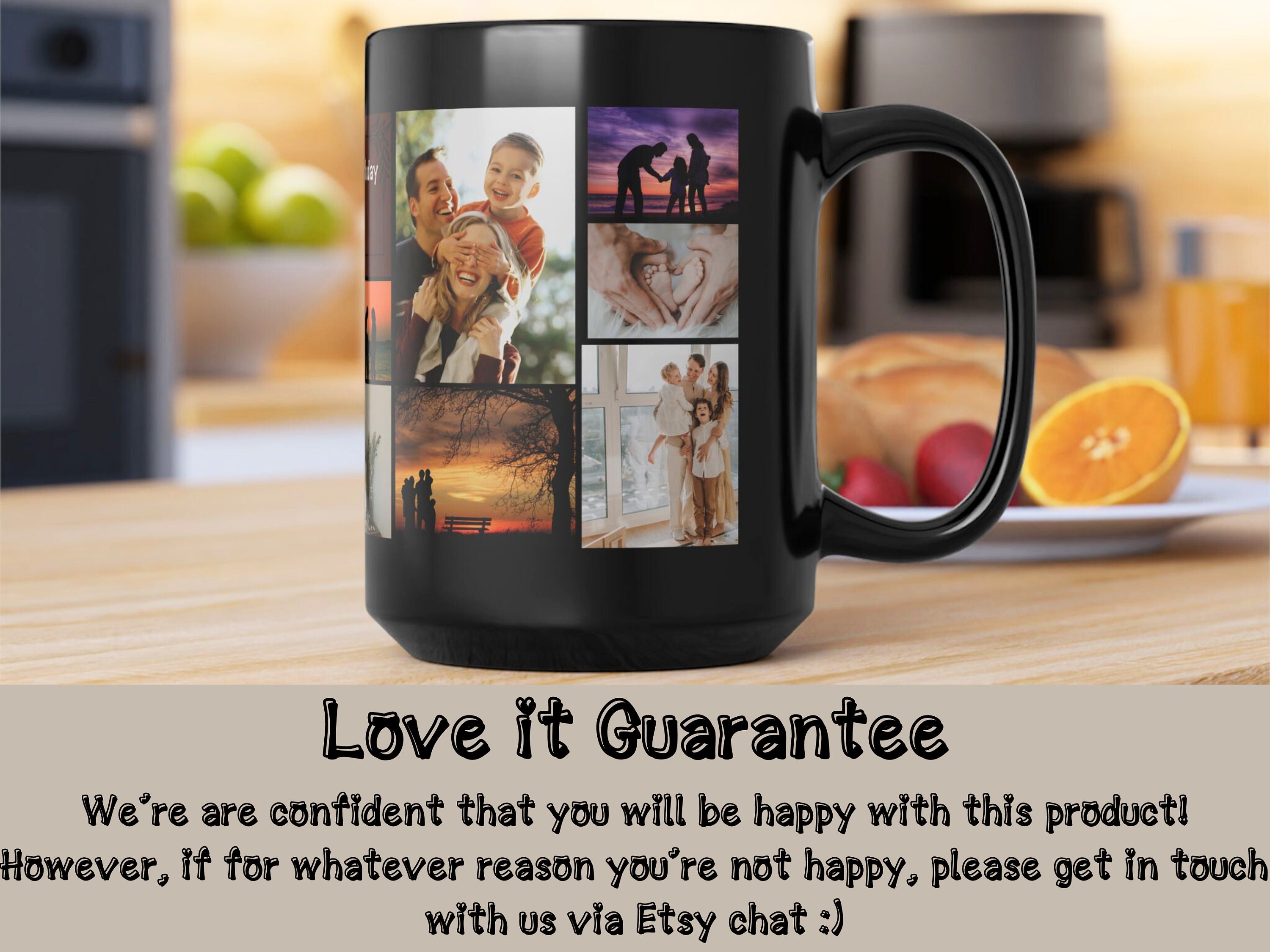 Custom Mug With Family Photos Perfect Gift for Father, Mother, Children ...