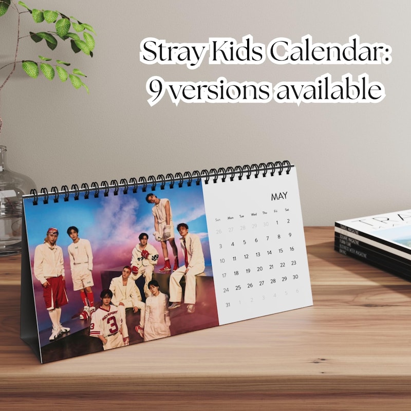 Skzoo Desk Calendar - Etsy