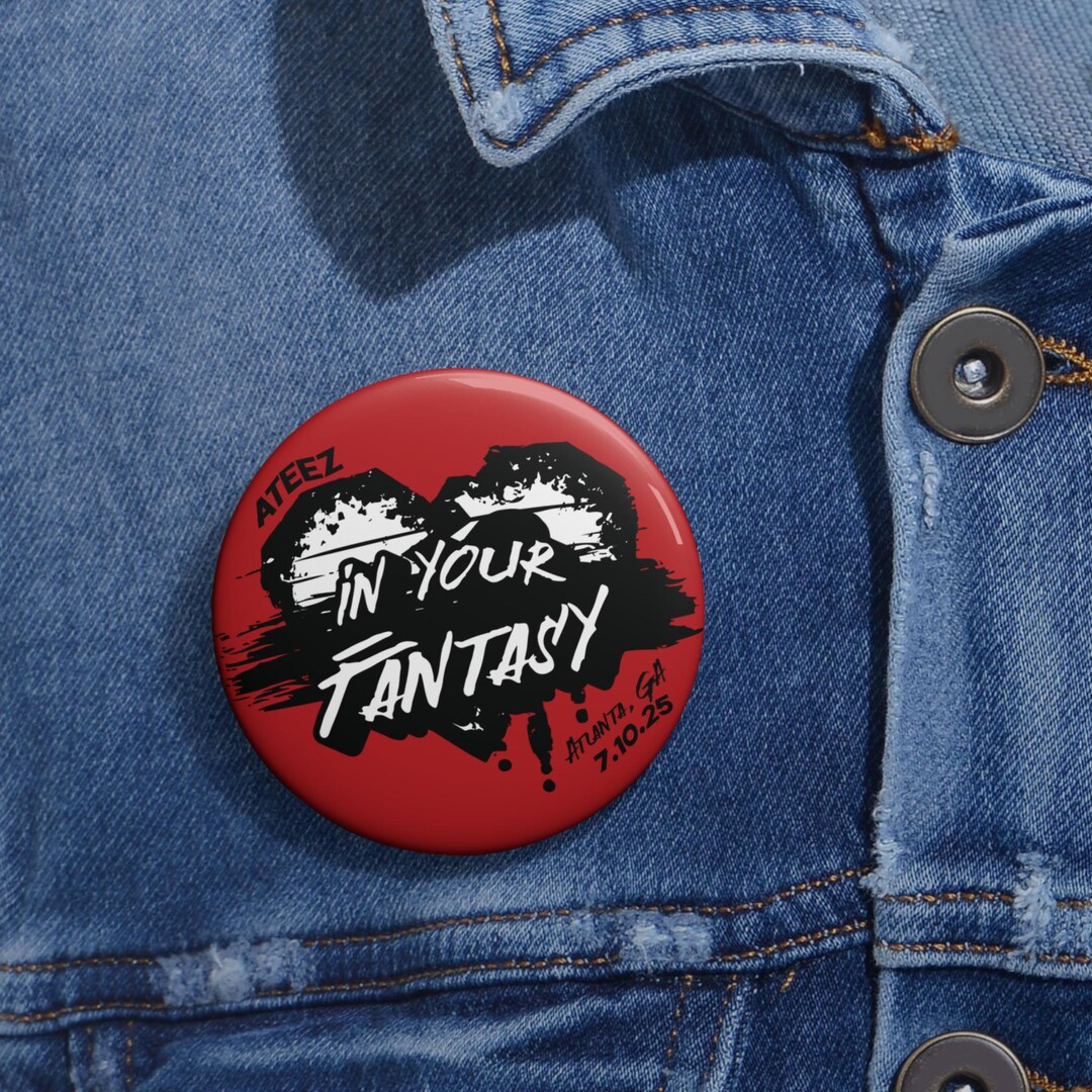 Ateez Tour Pin Buttons, Ateez ATINY Pin, Ateez World Tour Button ...