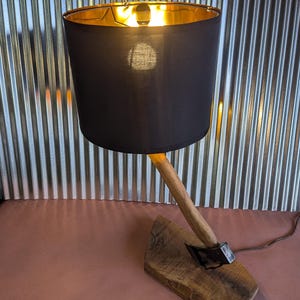 Handcrafted Hatchet Lamp - Etsy