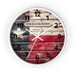 Colorfully Customized Wall Clock Personalize the Hands and Base Colors ...