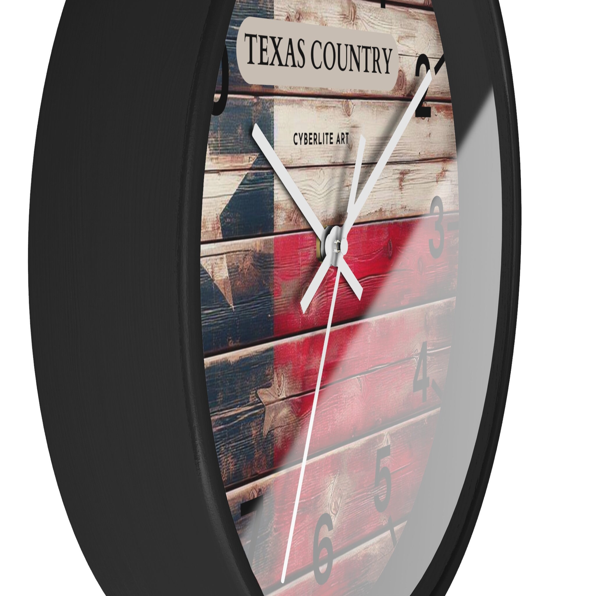 Colorfully Customized Wall Clock Personalize the Hands and Base Colors ...