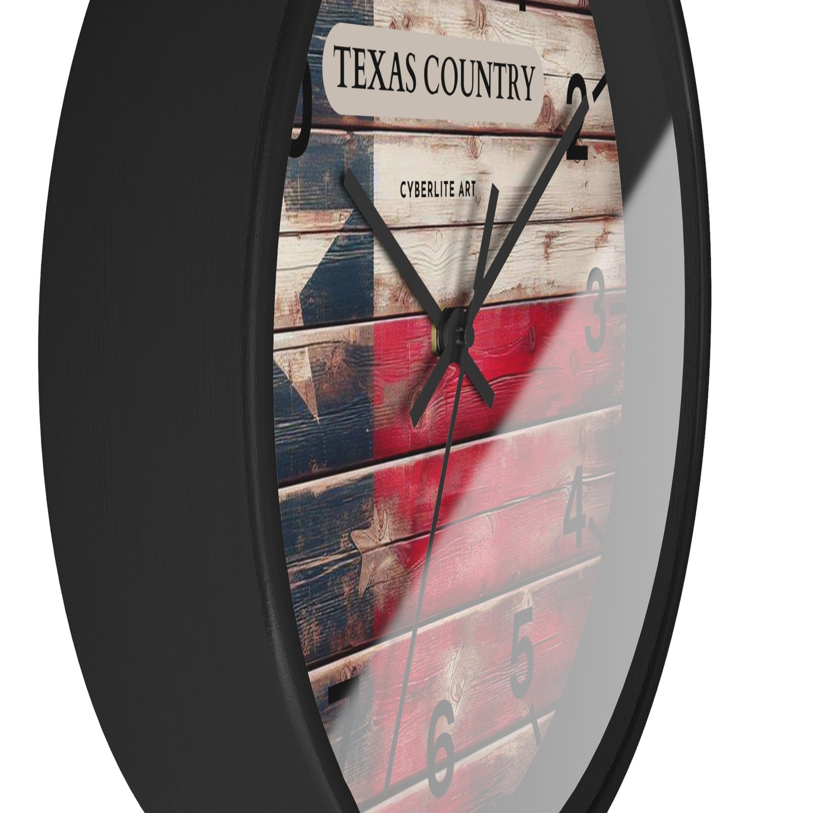 Colorfully Customized Wall Clock Personalize the Hands and Base Colors ...