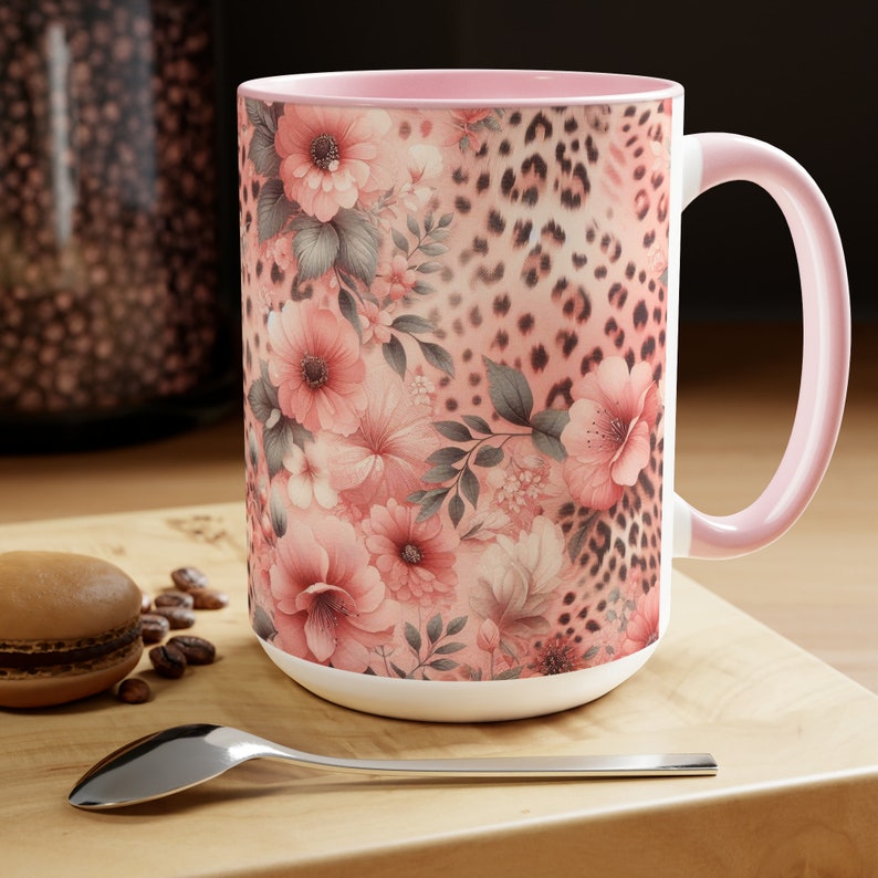 Elevate Your Morning Ritual With Our Two-tone 15oz Mugs. They Feature ...