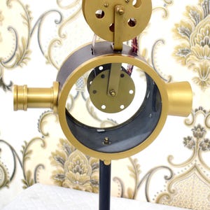 Vintage Mid Century Movie Projector Replica With Round Glass on Brass ...