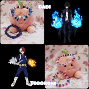 My Hero Academia Kandi Bracelets - Etsy