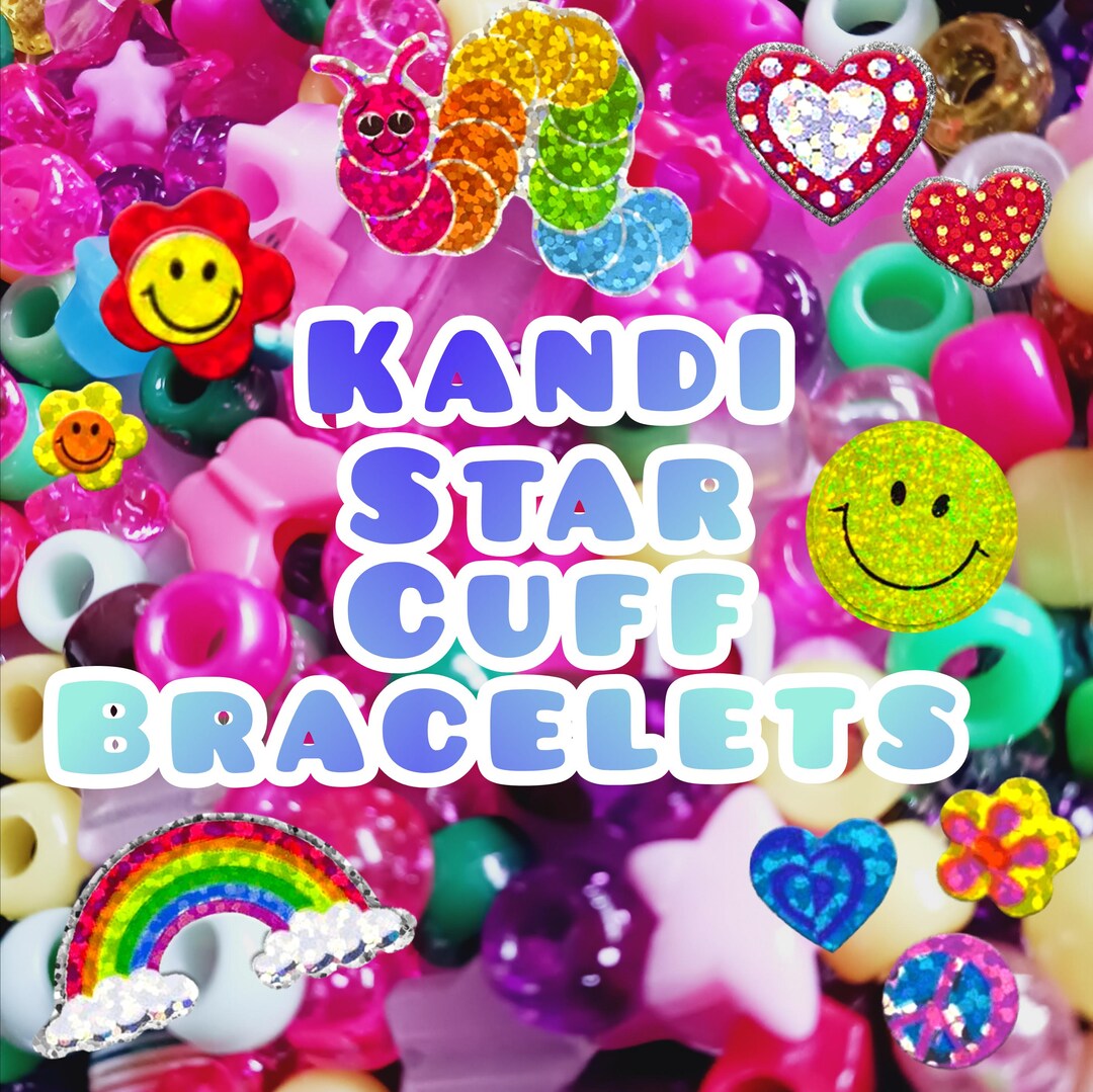Kandi Star Cuffs - Etsy