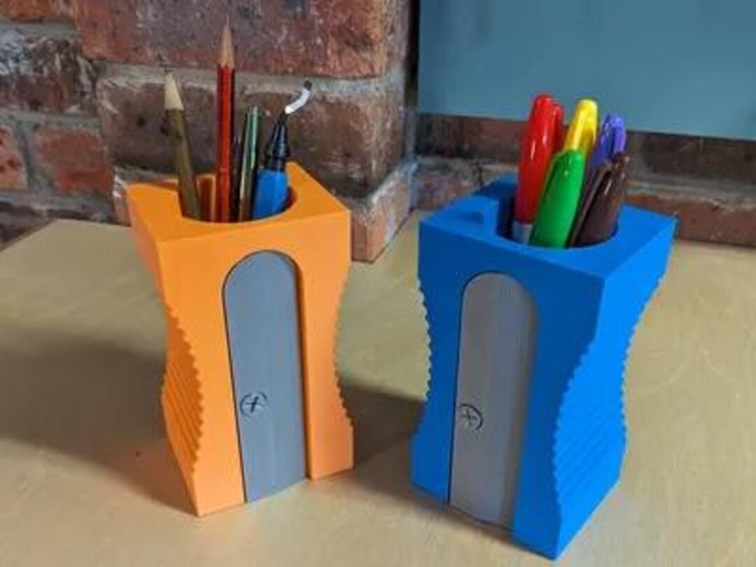 Giant Pencil Sharpener Holder Cute 3D Printed Classroom Supplies ...