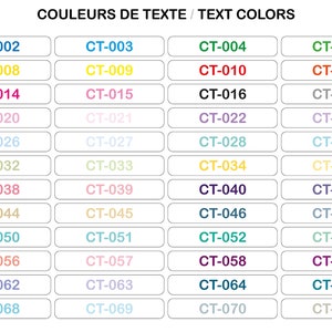 10 Personalized Name and Surname Stickers - Adhesive Stickers Decal ...