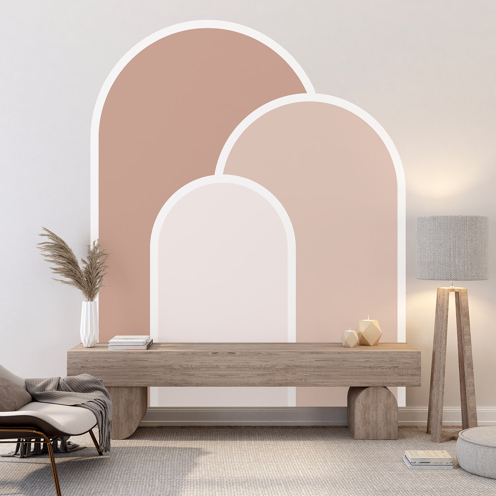Arches Adhesive Wall Sticker - Design - Etsy