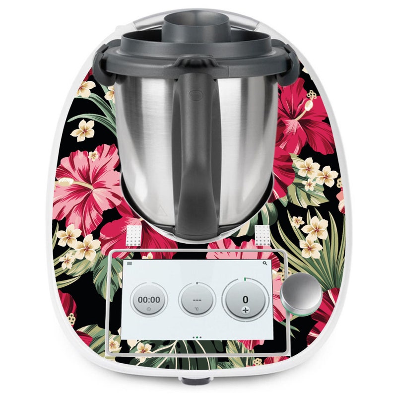 Thermomix TM6 Adhesive Sticker Tropical Flowers - Etsy