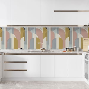 Self-adhesive Kitchen Splashback Wall Sticker Arches Design - Etsy
