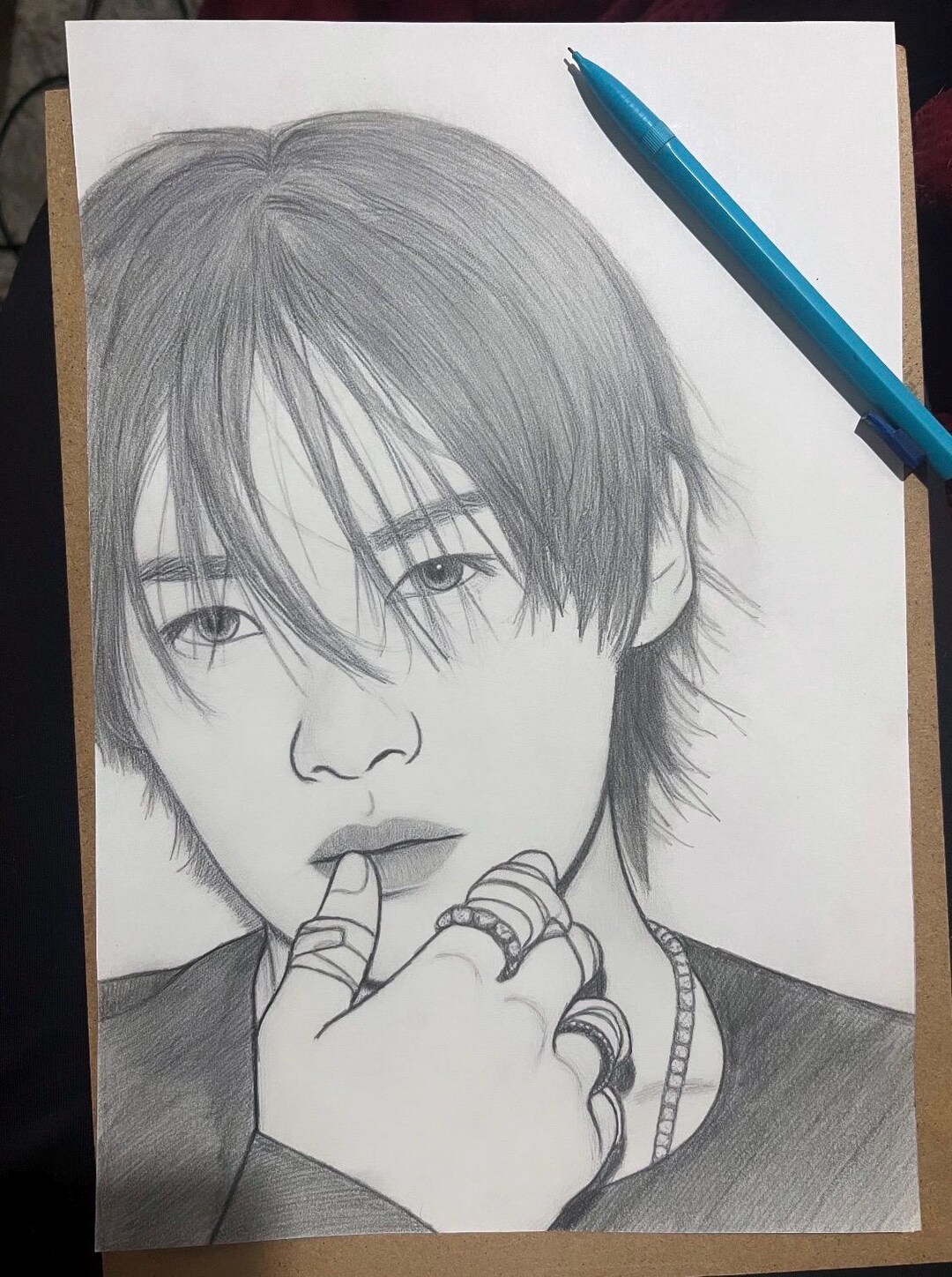 Stray Kids Lee Know Drawing - Etsy