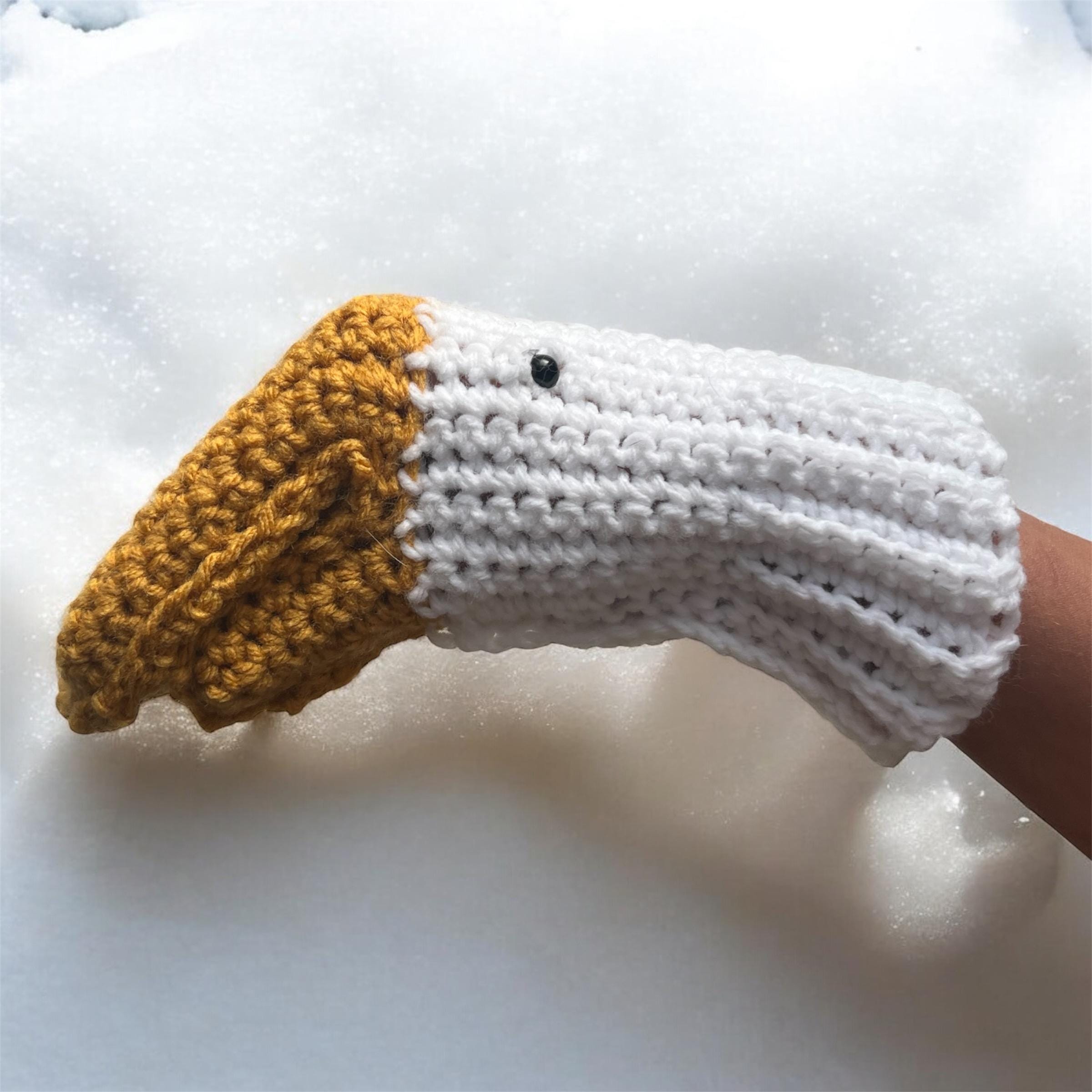 PATTERN Silly Goose Mittens Crochet Novelty Beginner Friendly Goose ...