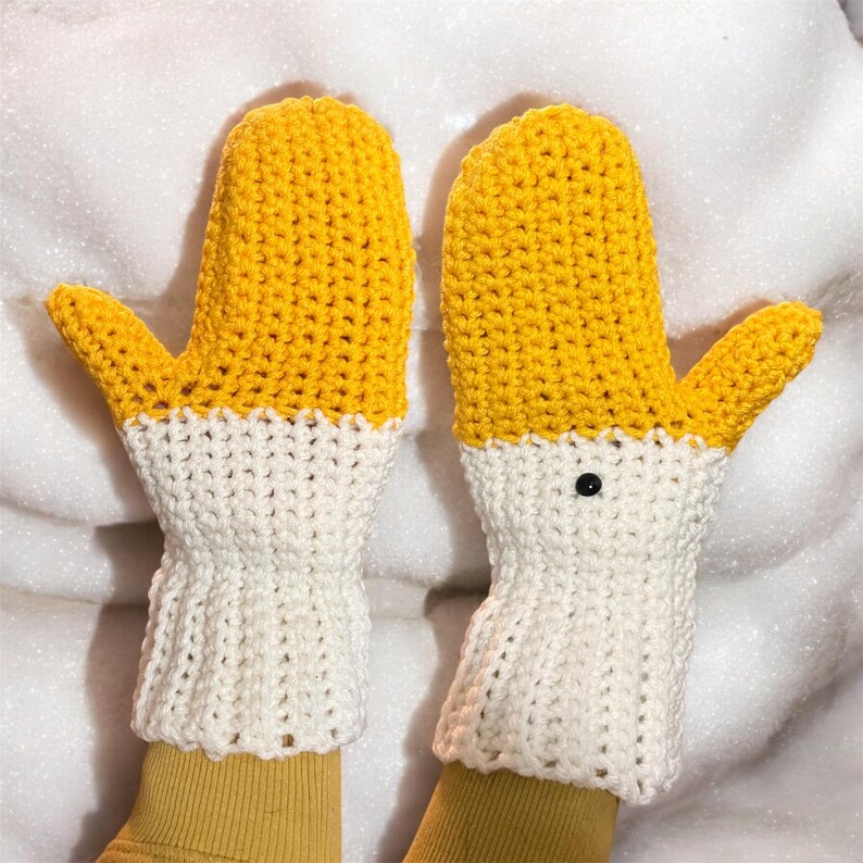 Handmade Silly Goose Mittens | Funny Goose-inspired Winter Gloves ...