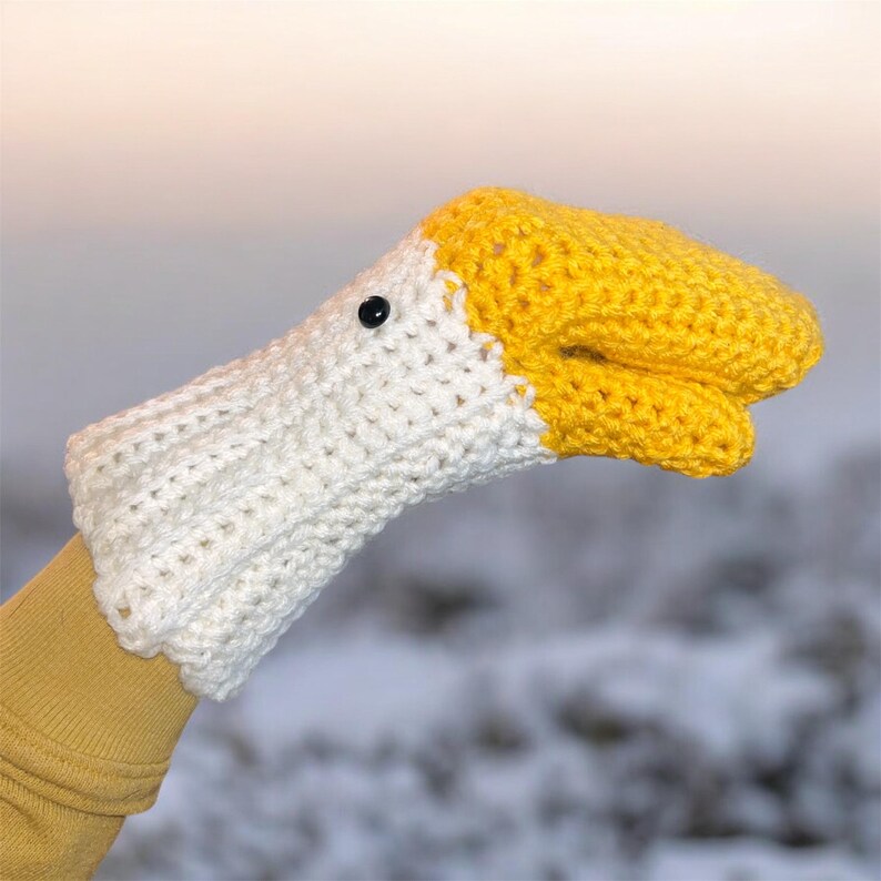 Handmade Silly Goose Mittens | Funny Goose-inspired Winter Gloves ...