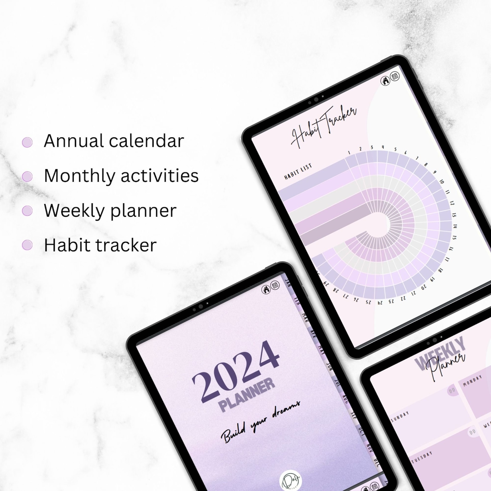 Digital Planner 2024 Goodness Digital Planner Simple Digitalplanner ...