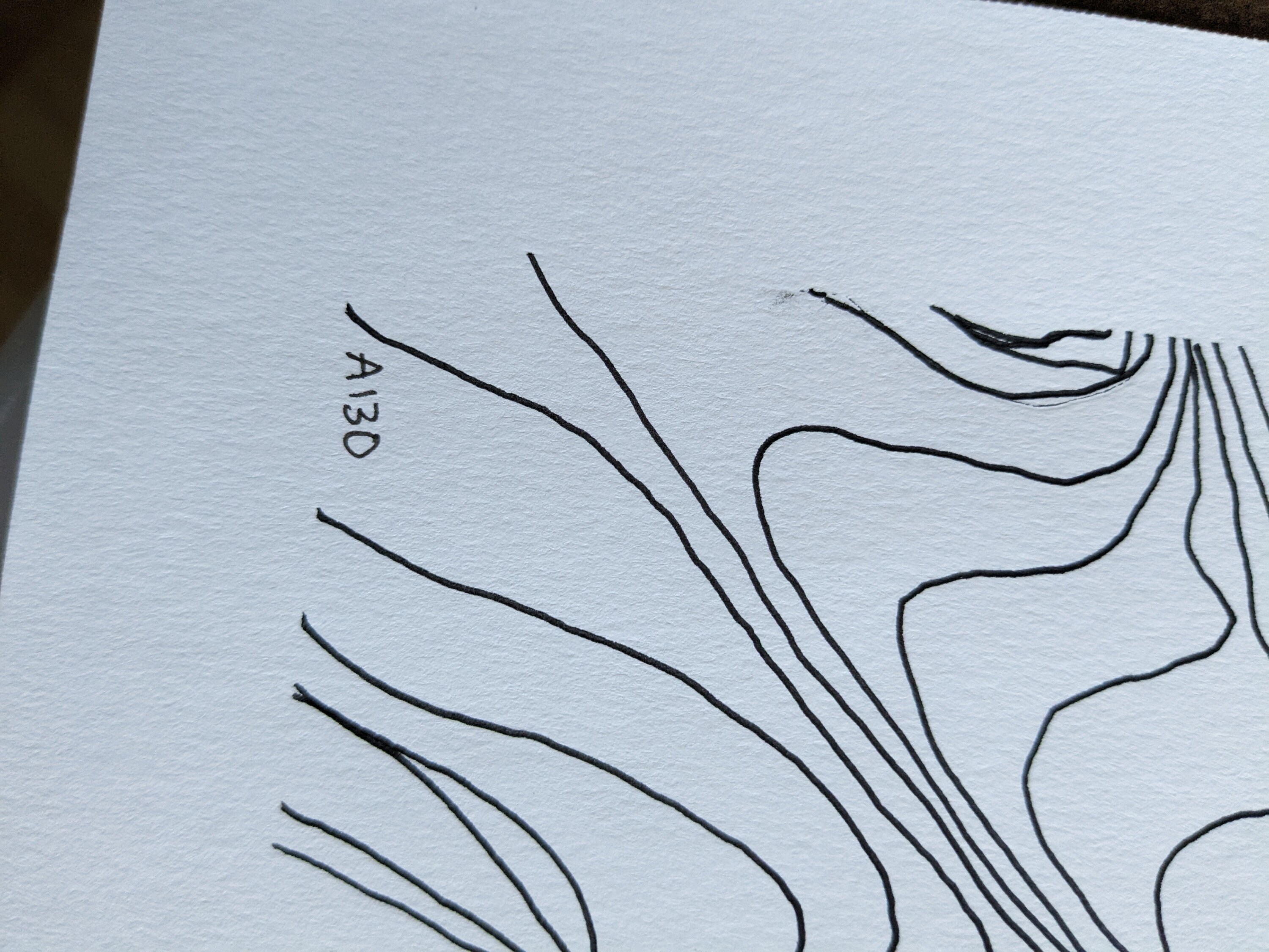 Zen-wave, Flowing, Continuous Line, Pen Drawing - Etsy