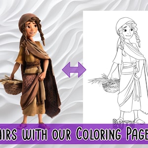 Women of the Bible Clipart Bundle - Part 1, Cartoon Images, Bible ...