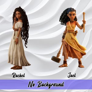 Women of the Bible Clipart Bundle - African Version - Part 2, Cartoon ...