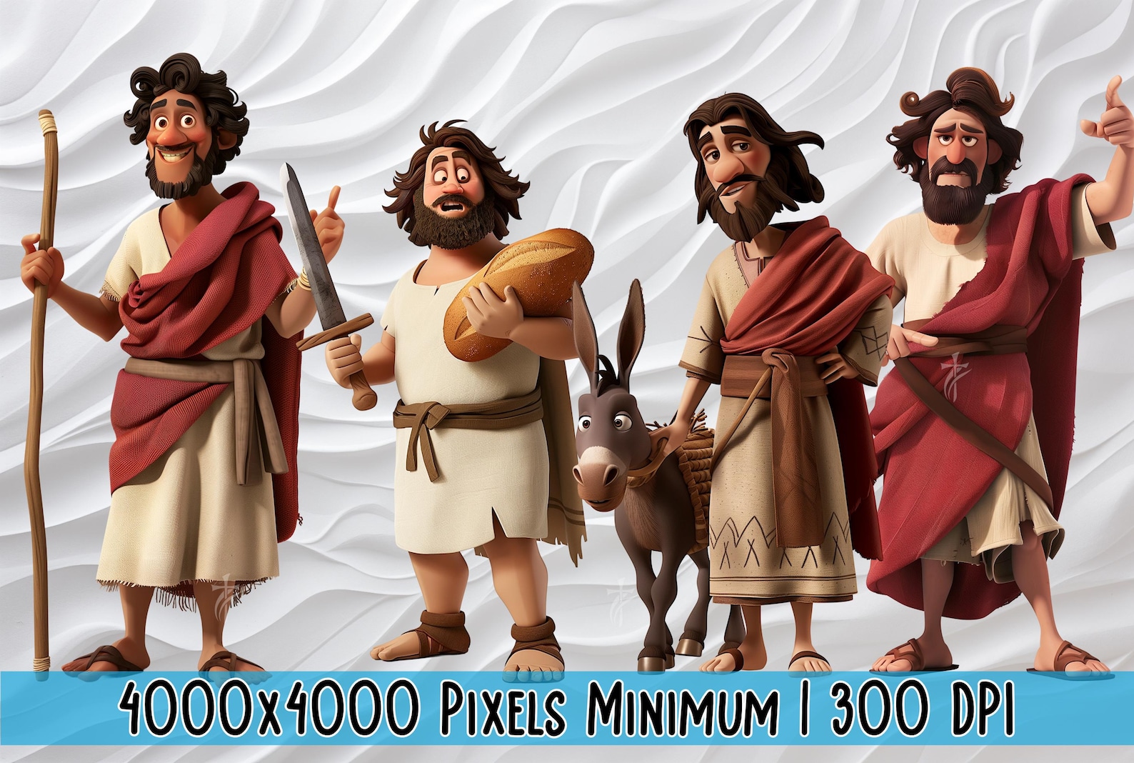 12 Judges of Israel Clipart Bundle | Digital Download | Biblical ...