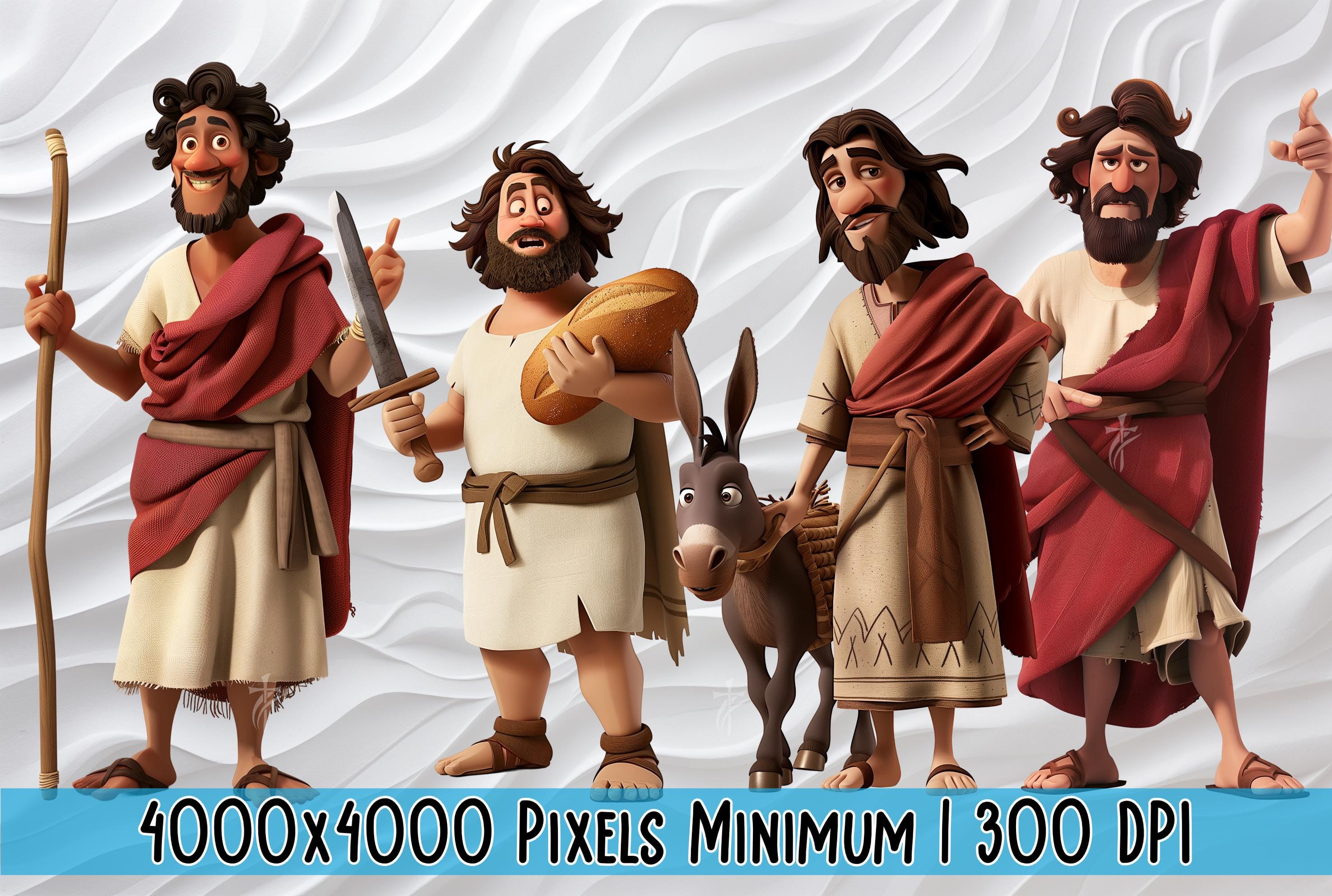 12 Judges of Israel Clipart Bundle | Digital Download | Biblical ...