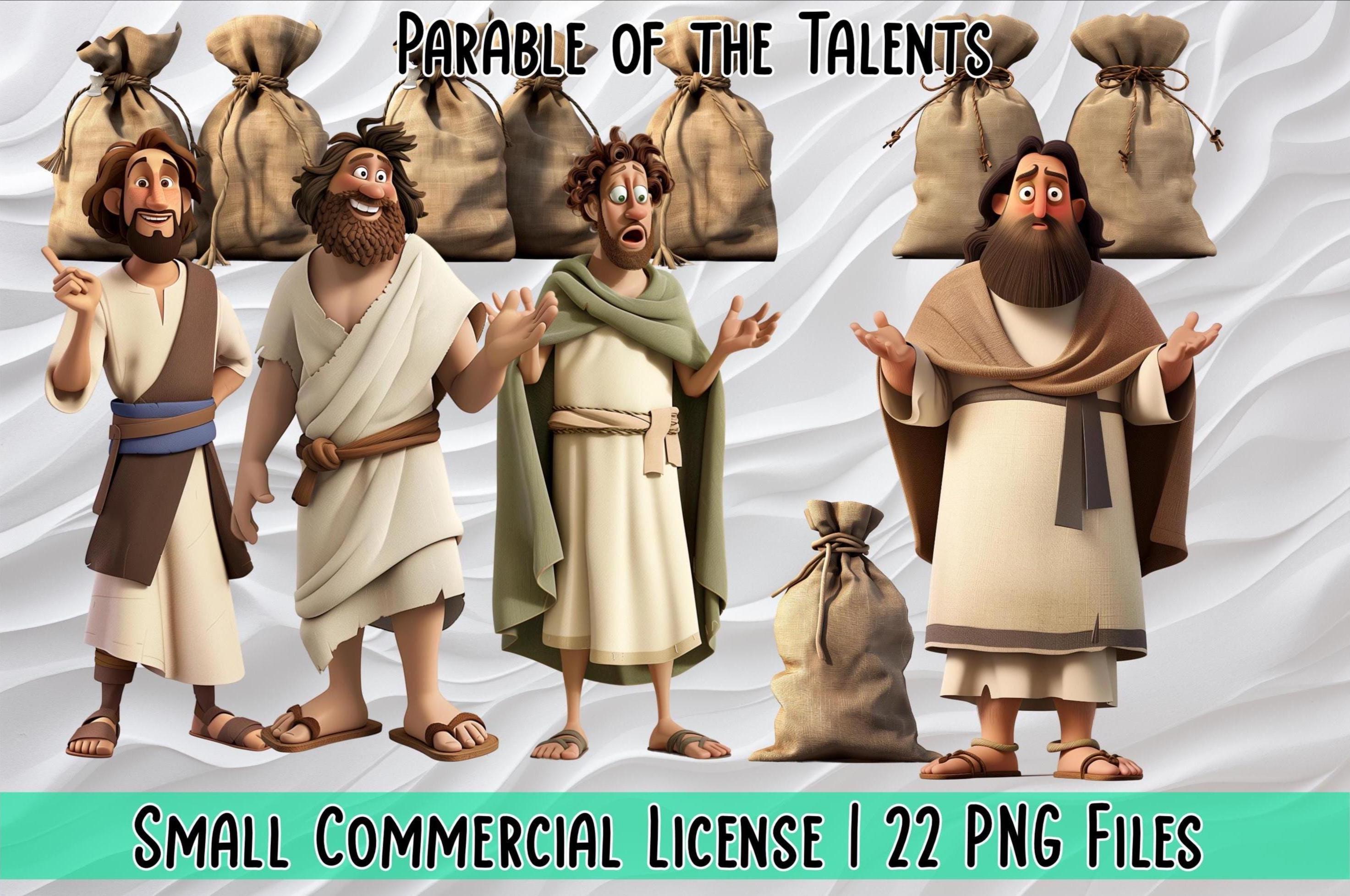 Parables of Jesus Clipart Bundle - Part 3 | Digital Download | Biblical ...