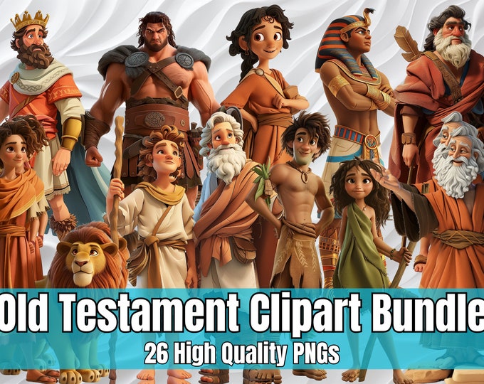 52 Bible Stories New Testament Bundle Watercolor Christian Story for ...
