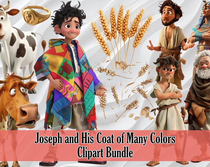 Joseph Bible Story Printables Set - Etsy