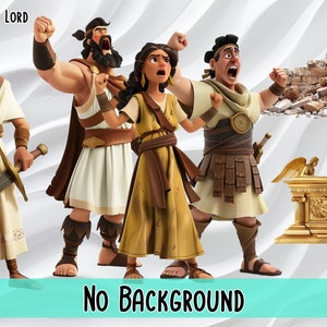 Joshua and Jericho Clipart Bundle, Bible Stories, Instant Download ...