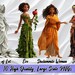 Women of the Bible Clipart Bundle - African Version - Part 2, Cartoon ...