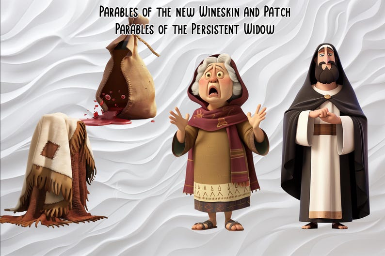 Parables of Jesus Clipart Bundle - Part 3 | Digital Download | Biblical ...