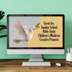 Dove Clipart Bundle, Cartoon Images, Bible Images, Instant Download - Etsy