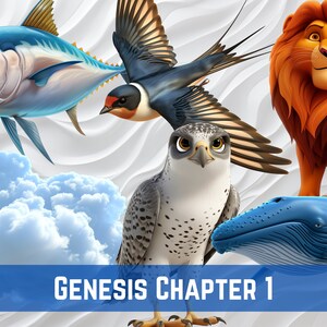 Creation Story PNG Bundle Bible Clipart, Instant Download - Etsy