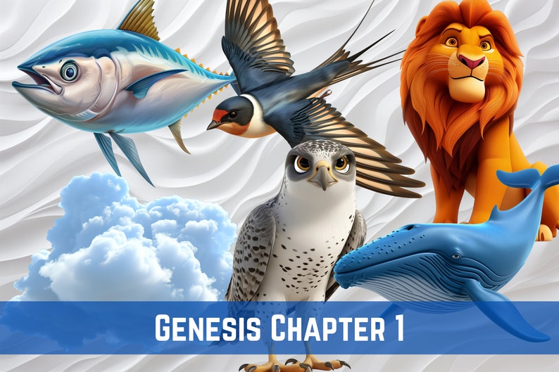 Creation Story PNG Bundle Bible Clipart, Instant Download - Etsy