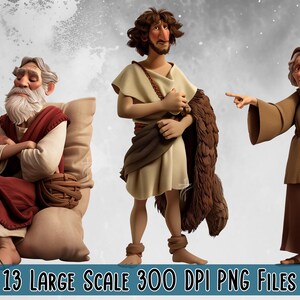 Jacob and Esau Clipart Bundle | Digital Download | Biblical ...