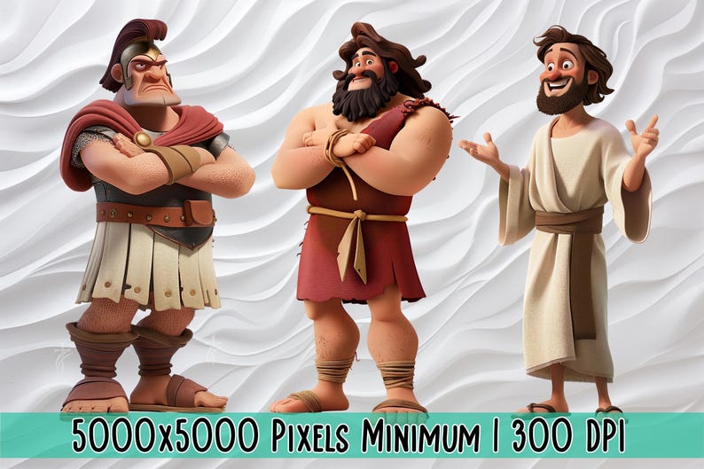 Story of Samson Clipart Bundle | Digital Download | Biblical ...