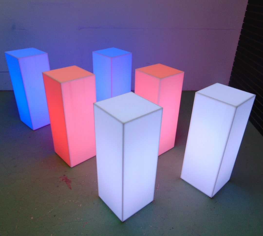 Acrylic Display Pedestals - Etsy